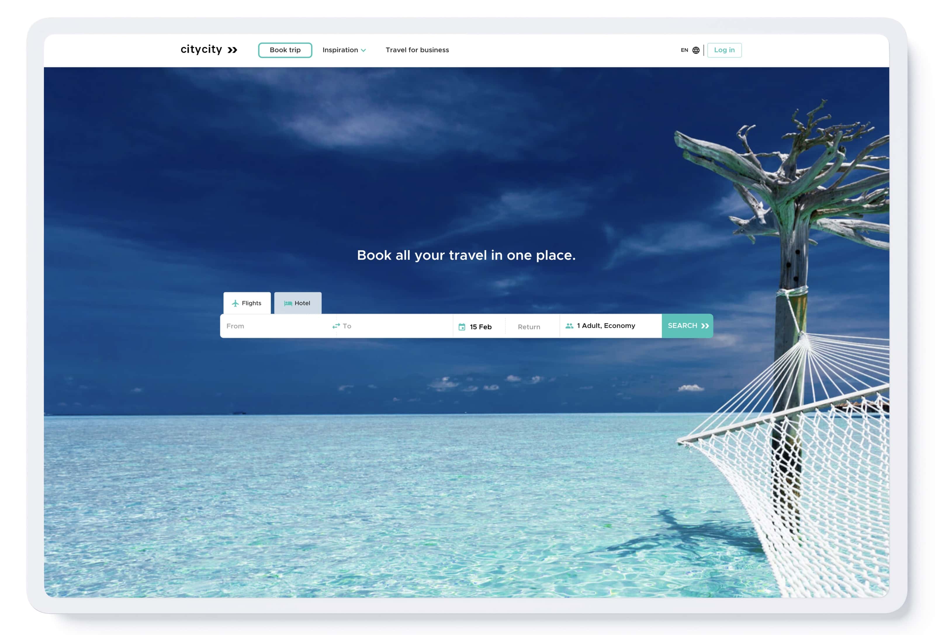CityCity | Self-booking tools for Travel Agencies