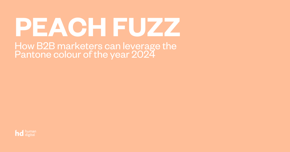 Peach fuzz pantone 2024 | Human Digital Insights