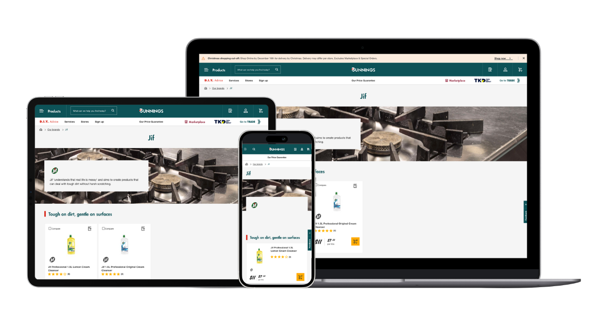 Jif Professional Cleaning | Human Digital