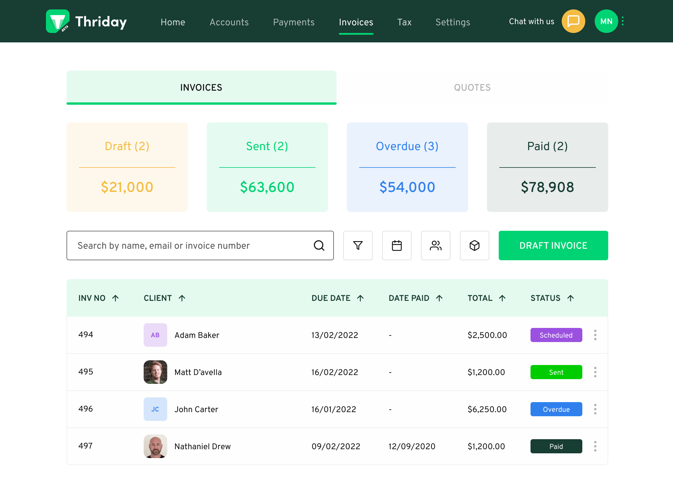 Invoicing software for small business