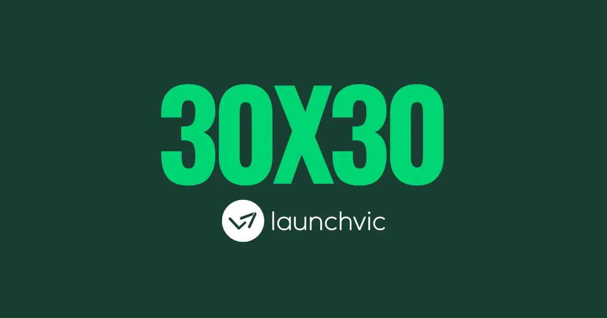 Thriday Accepted into LaunchVic 30X30 Program | Thriday