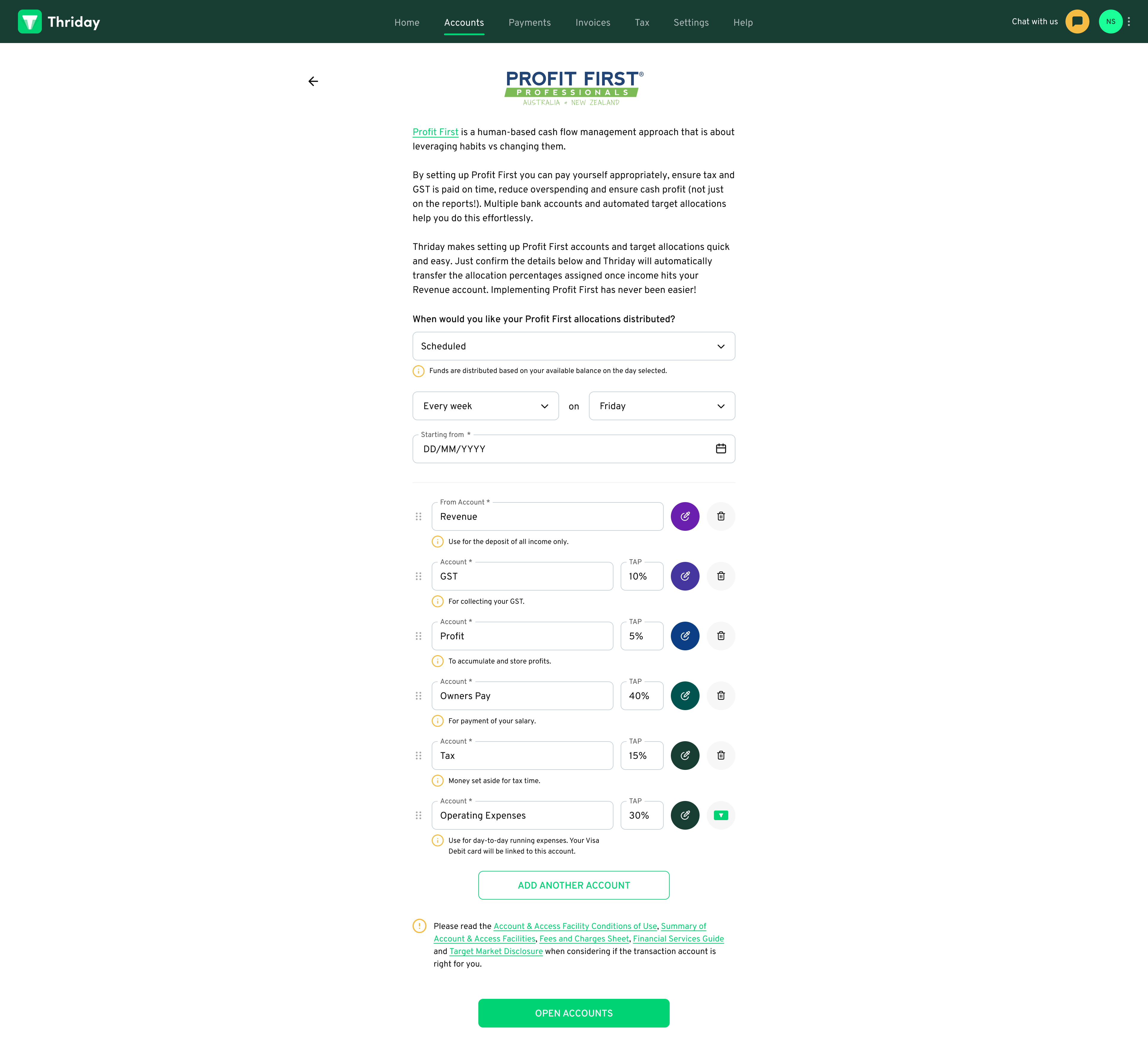 Profit First for Tradies: A Blueprint for Financial Success | Thriday