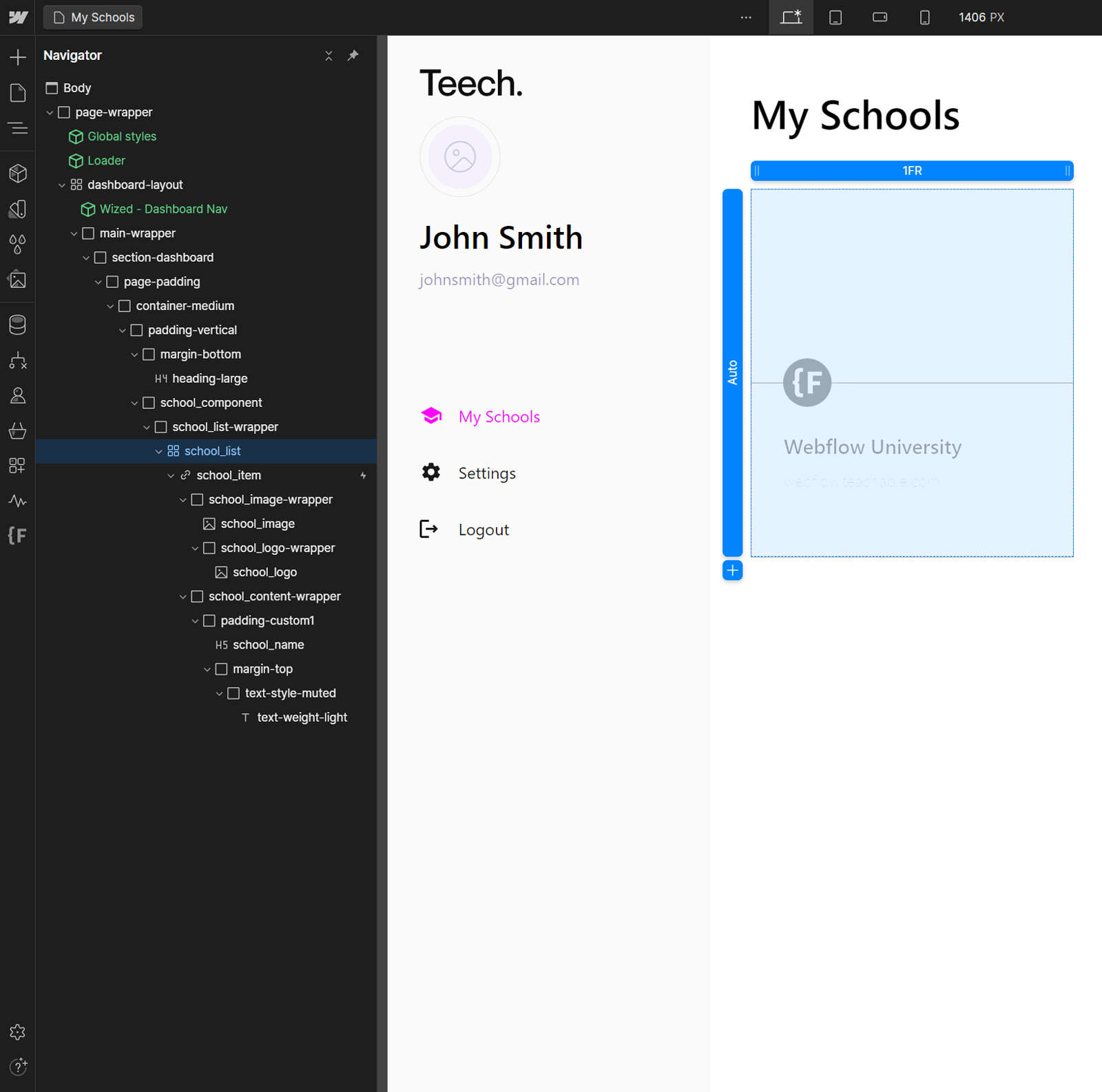 Wized - Build web apps in Webflow