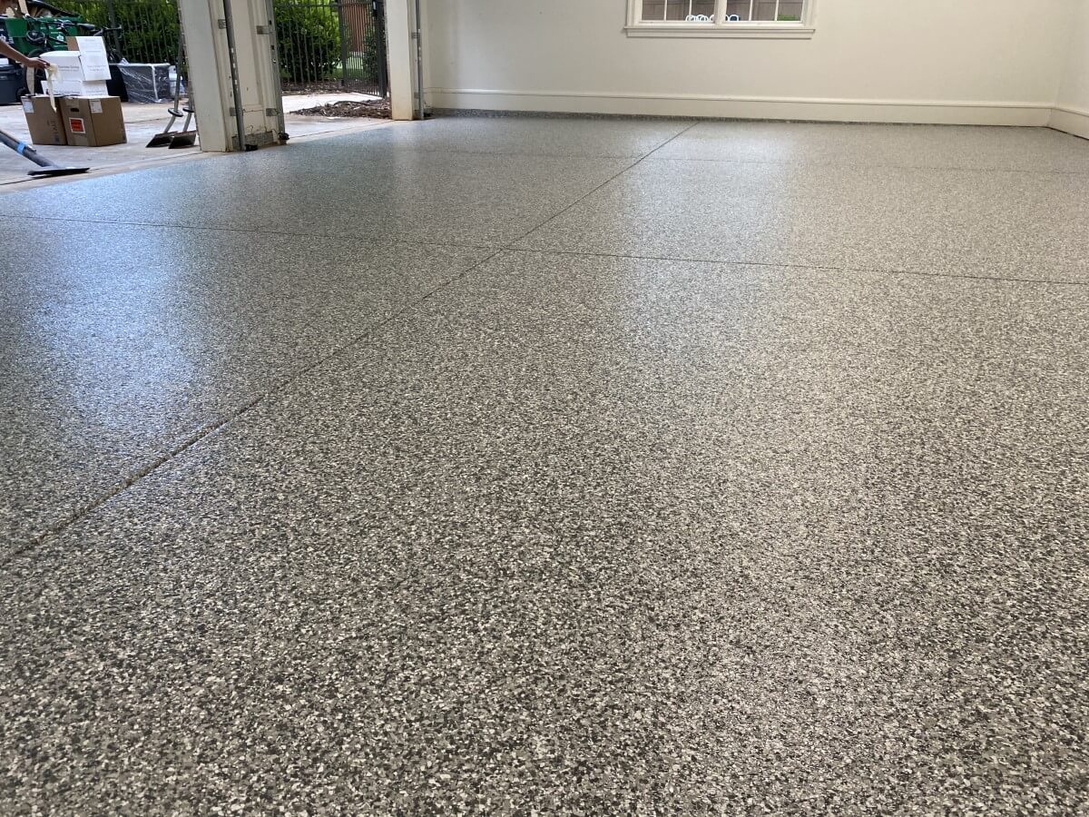 Epoxy Flake Flooring Charlotte | Titan Garage Floors
