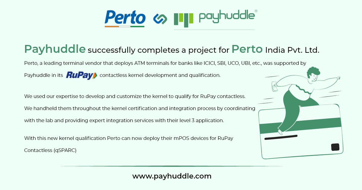 Payhuddle completes project for Perto India Pvt. Ltd.
