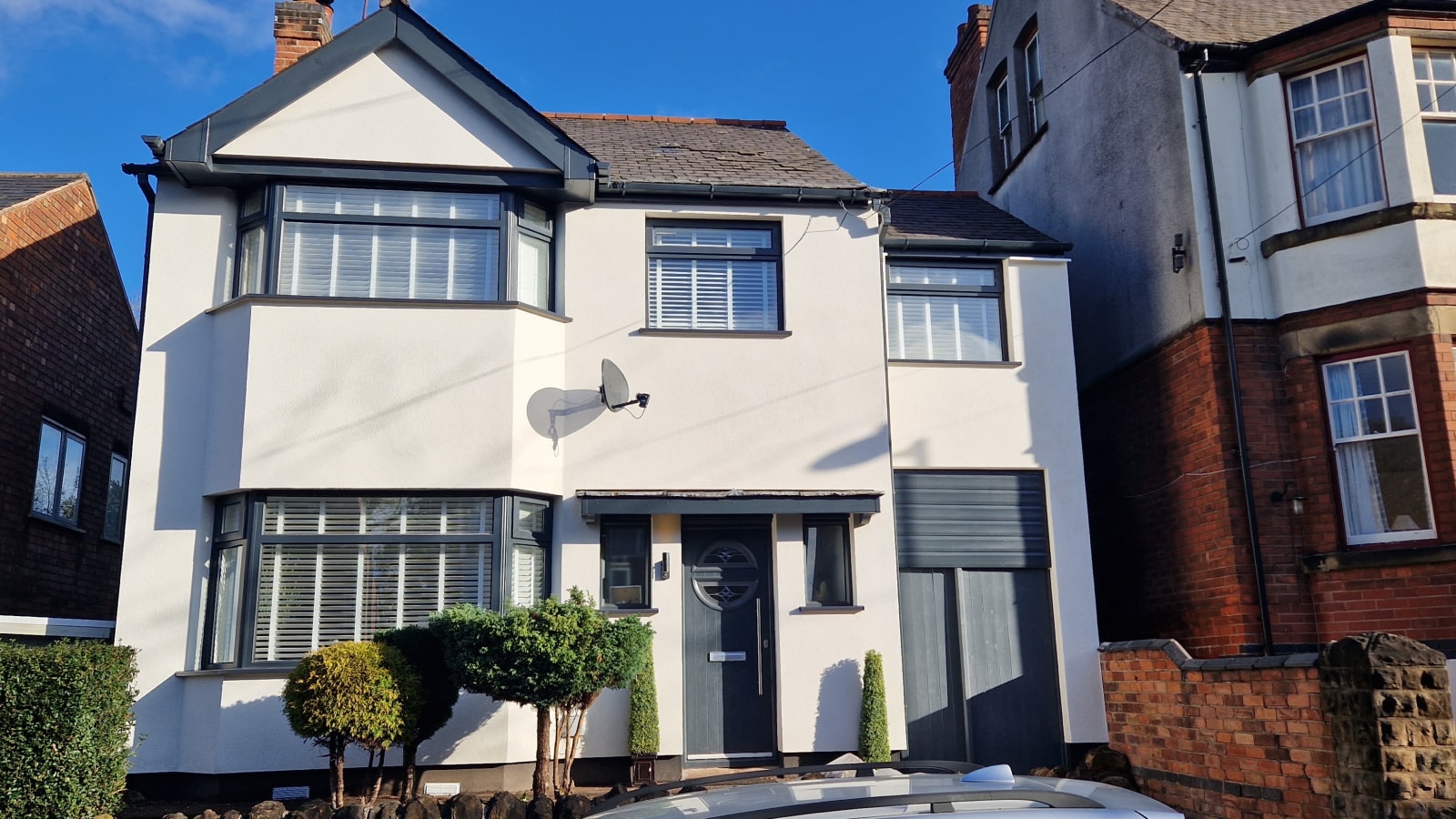 External wall render and insulation Nottingham