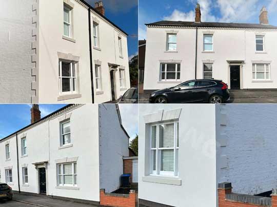 Rendering Old Buildings - Blending the Old with the New