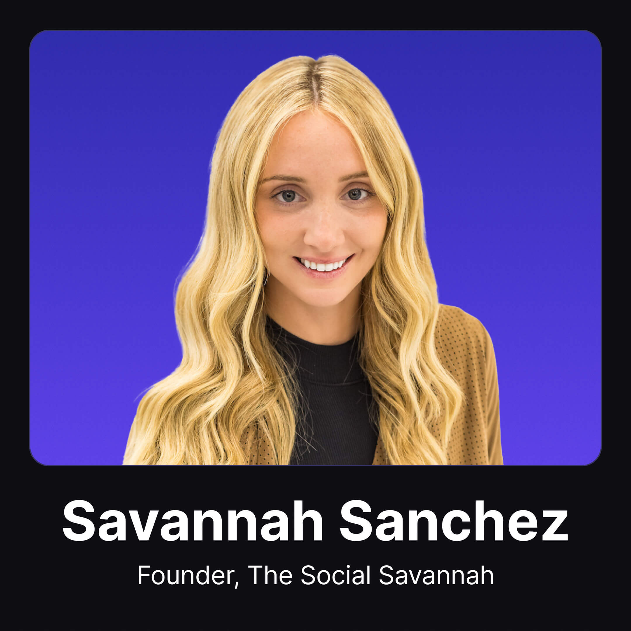 Secrets of high-converting ads feat. Savannah Sanchez