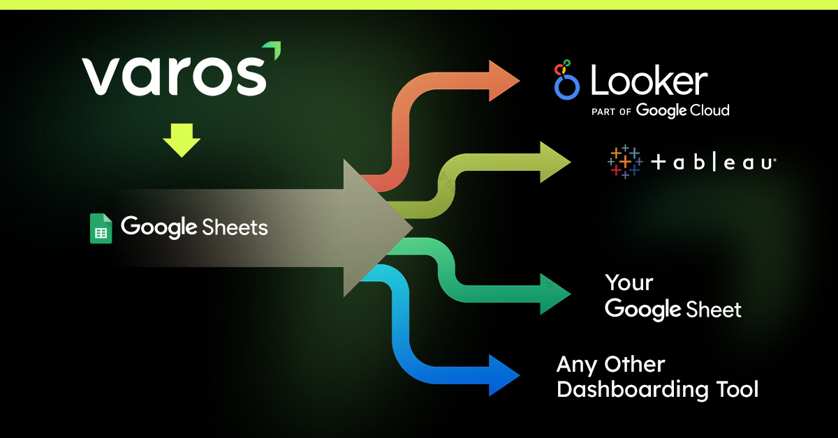 Sync Varos Data to Your Reporting Tools