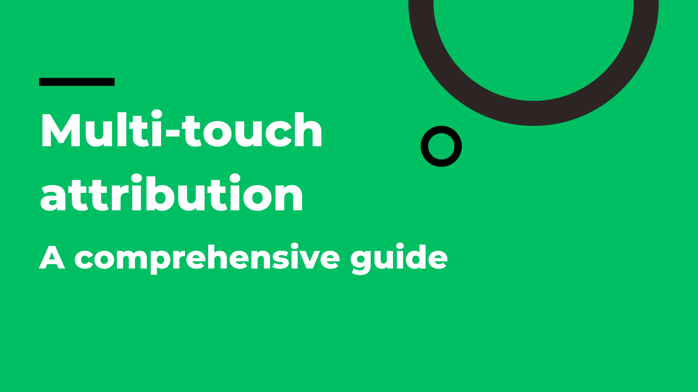 Multi-Touch Attribution Marketing for Ecommerce
