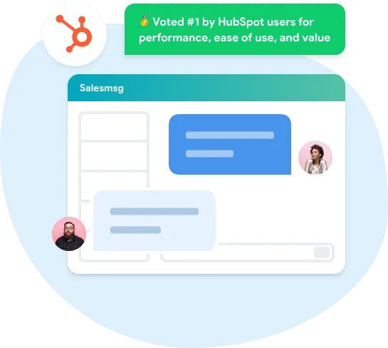 HubSpot SMS Texting Integration | Connect to Salesmsg