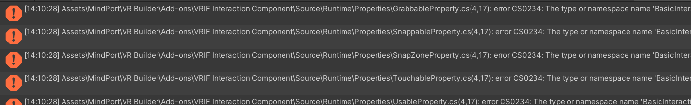 VR Interaction Framework