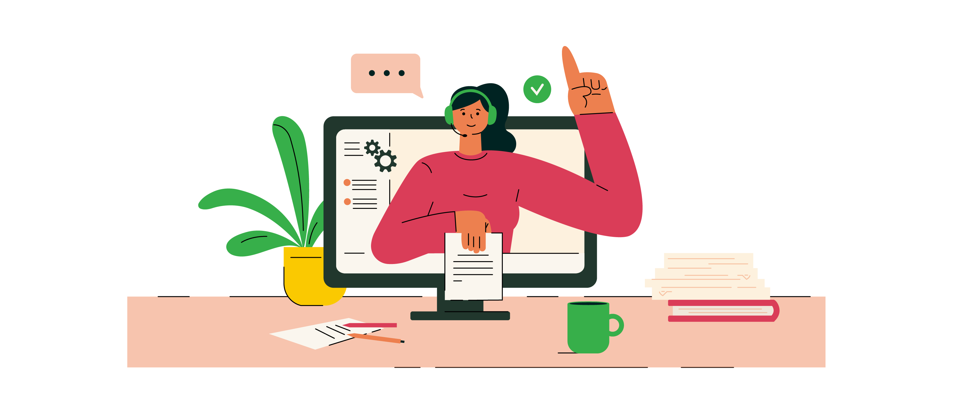 Online workstation assessment follow-up email template | Workhappy