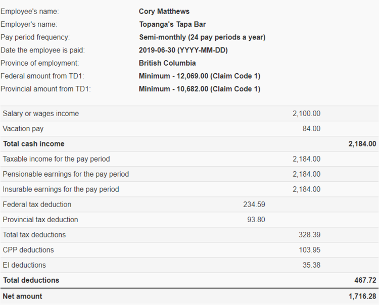How To Use The CRA Payroll Deductions Calculator Blog Avalon Accounting How To Use The CRA Payroll Deductions Calculator Blog Avalon Accounting
