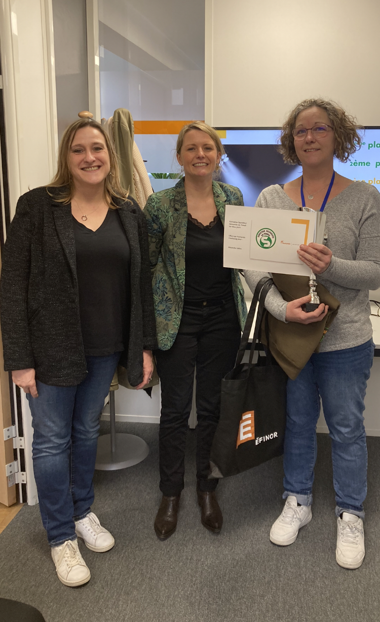 EFINOR | « Efinor remporte la 1ère édition du mois de la sécurité organisé par Humando Cherbourg