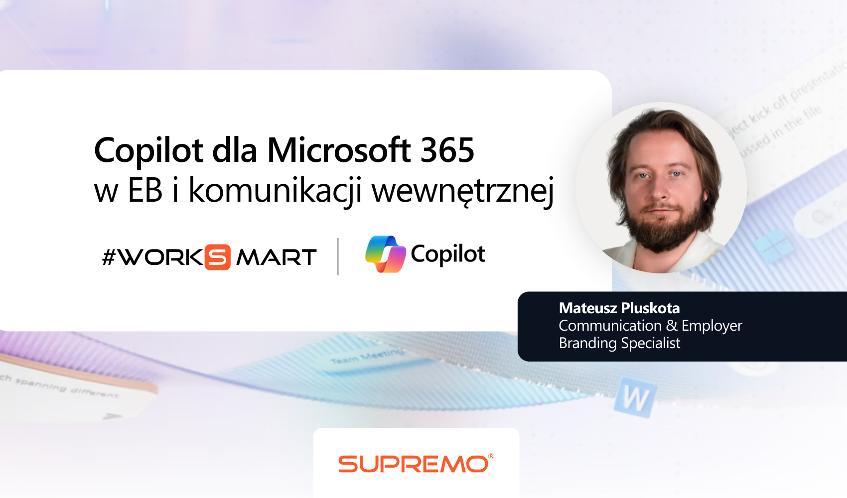 Supremo Blog - Za sterami efektywności z Microsoft Copilot. AI w pracy ...