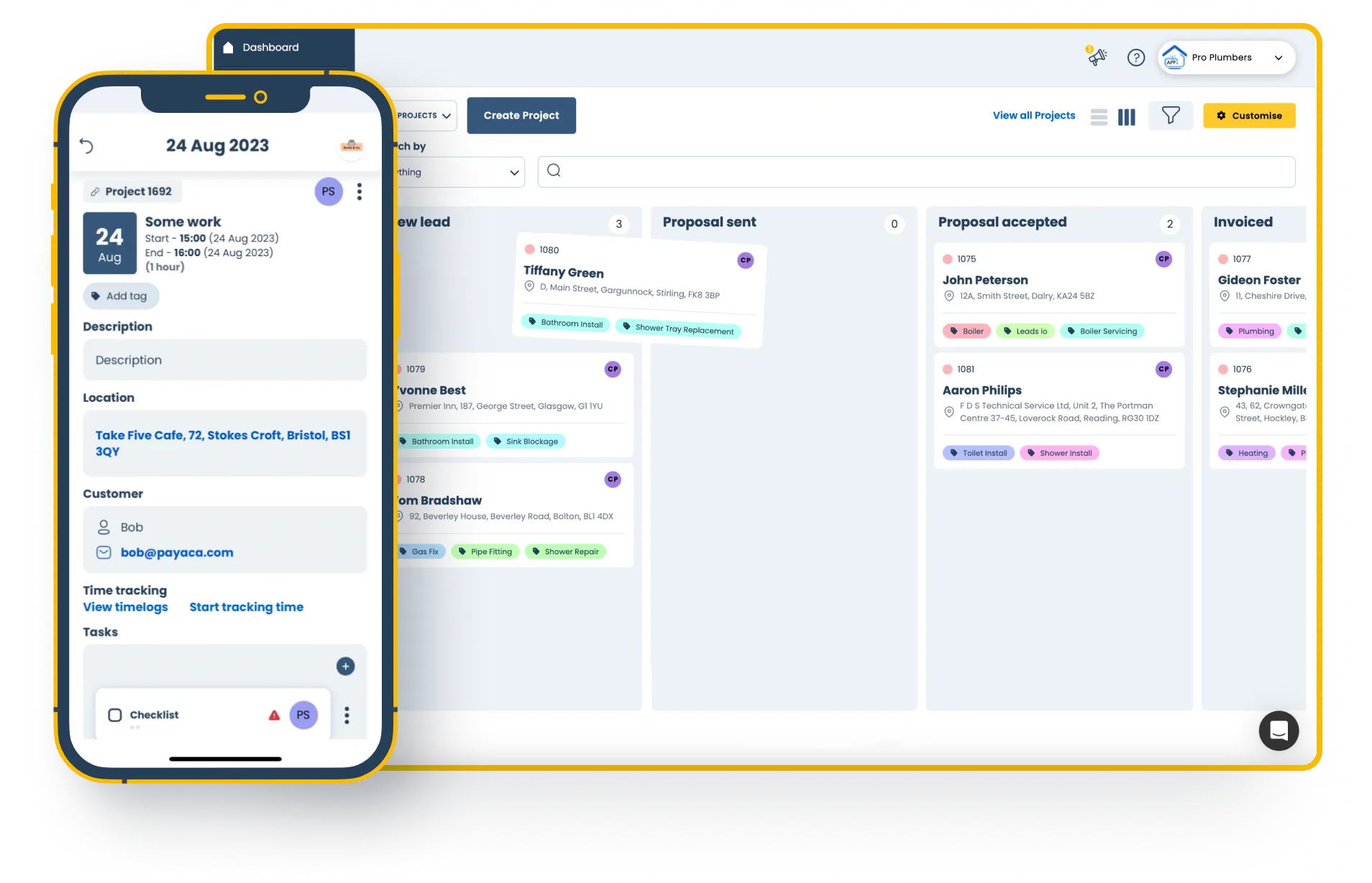 Payaca: Transparent pricing, no long term commitment