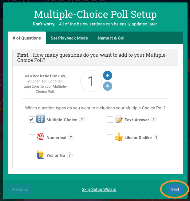 Create a Presidential Crowd Poll for Your Virtual Event