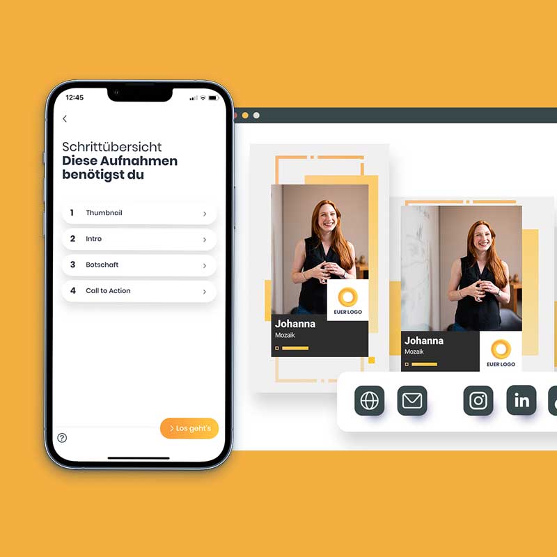 Mitarbeitervorstellung per Video | Mozaik