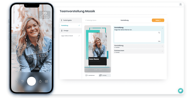 Team introduction by video | Mozaik