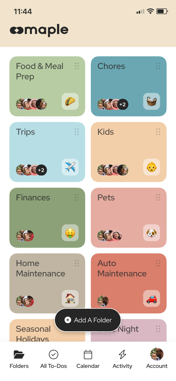 Maple App | Helping you keep it together