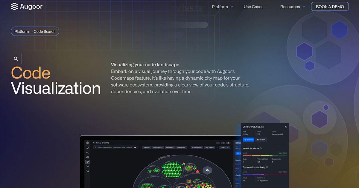 Visualize your software ecosystem with Augoor Visualize your software ecosystem with Augoor
