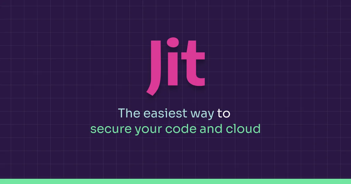 Code To Cloud Security For Developers Jit