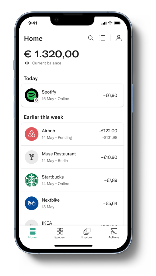 N26 App Home Page: A Product Design Case Study