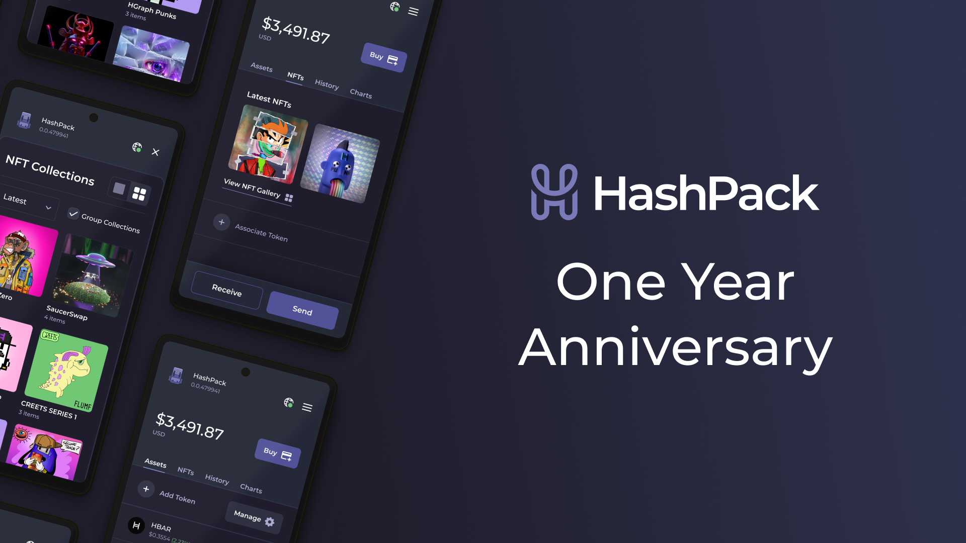 HashPack – one year anniversary