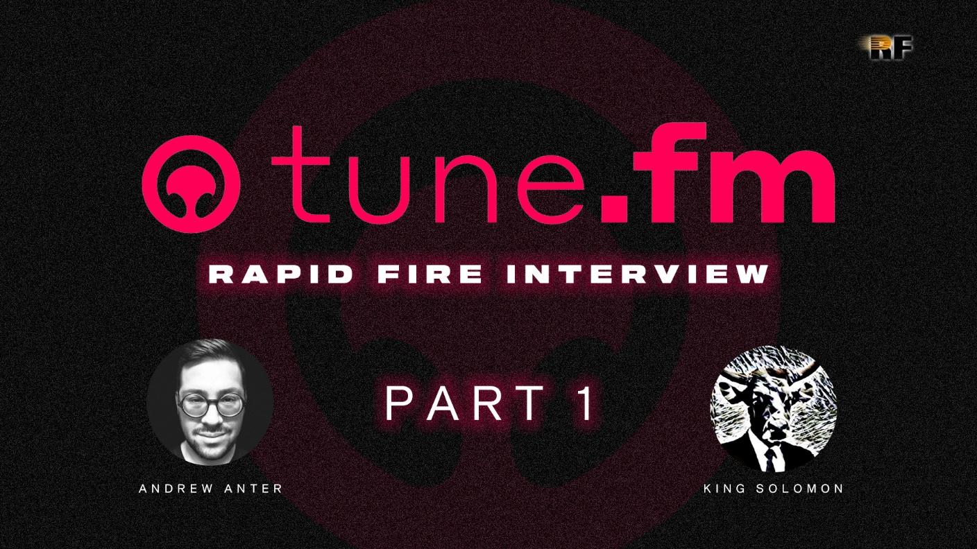 Music Streaming on Hedera! Tune FM's Andrew Anter / King Solomon - Hedera Corner (Part 1)