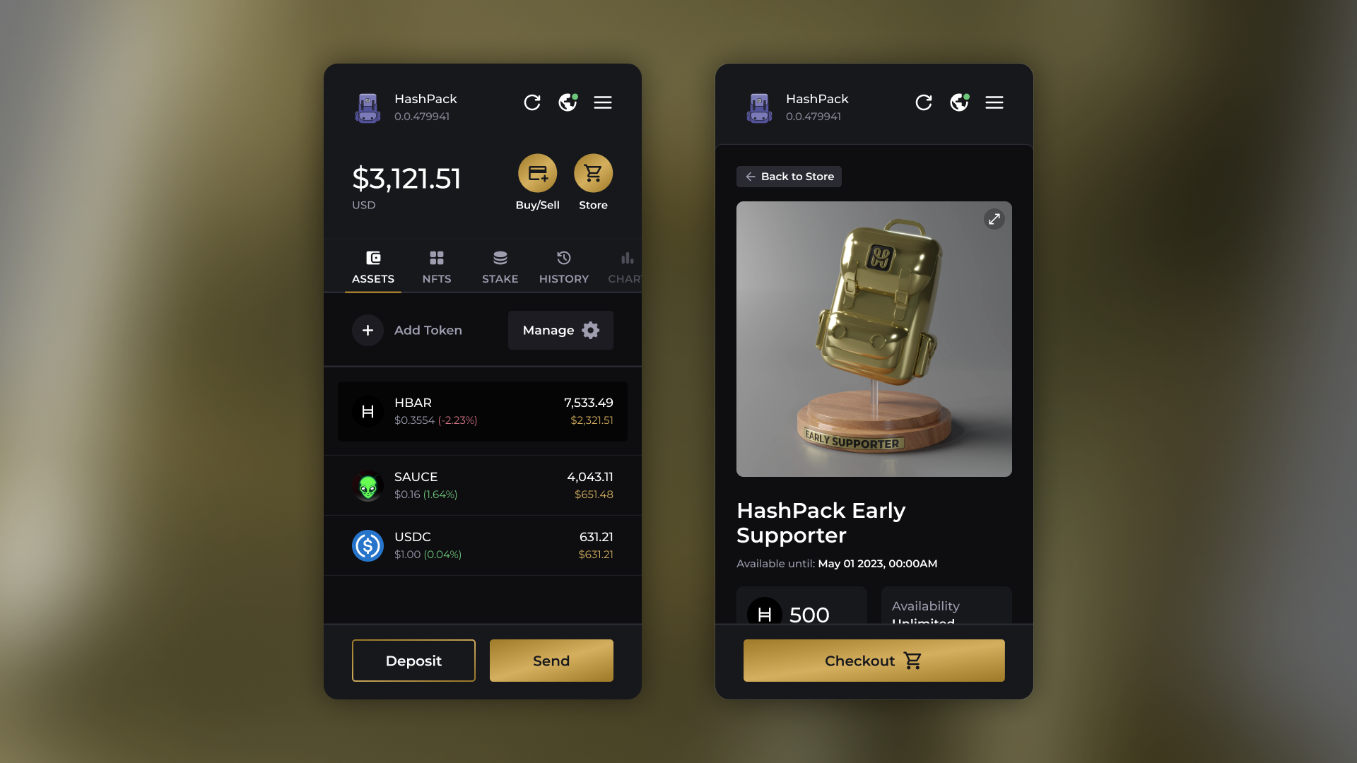 Calling all gold HashPack holders