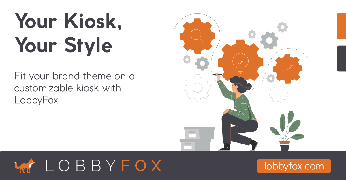 Custom Kiosk Branding and Sign Ins | LobbyFox