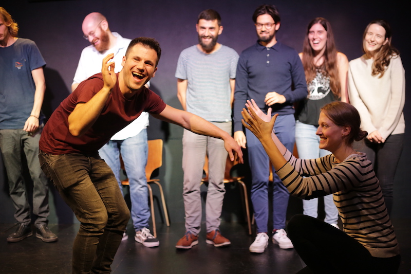 ICC Theatre Award winning English Comedy Shows and Improv Classes