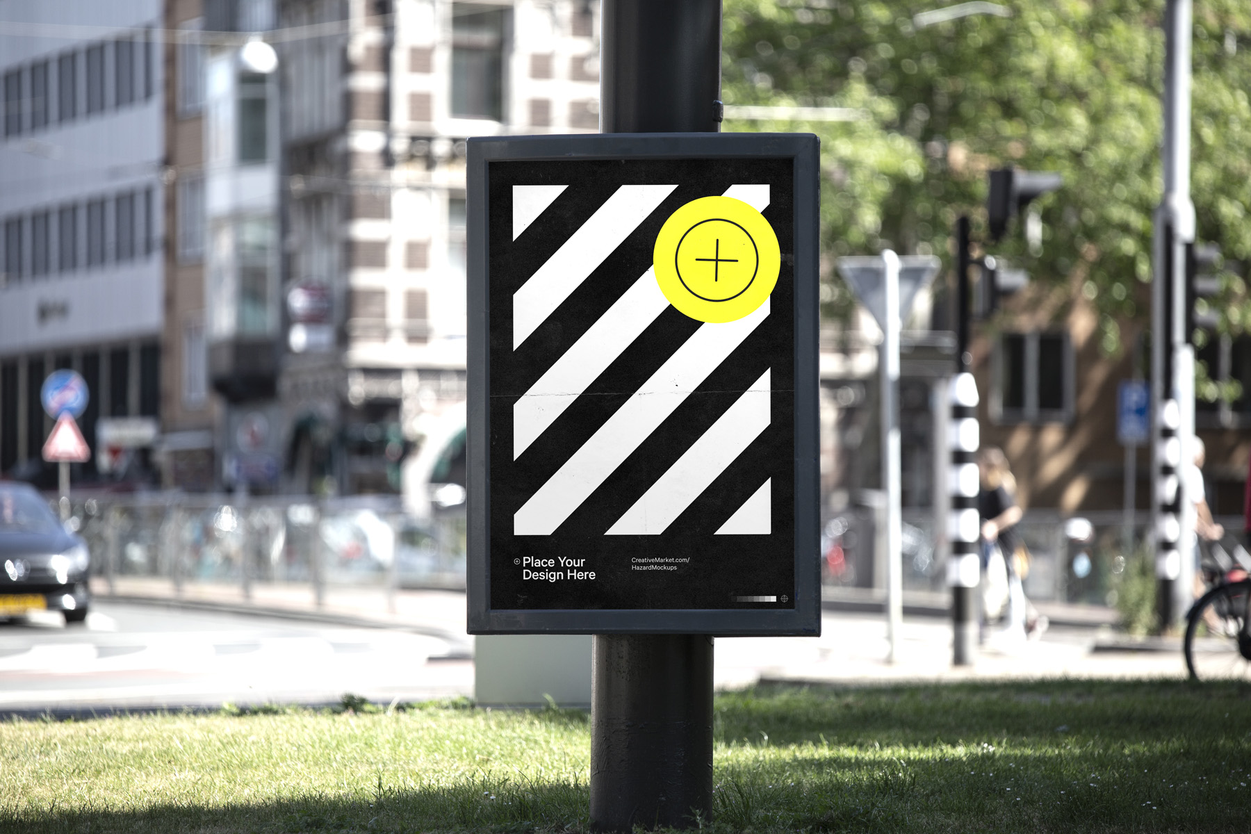 Hazard Mockups | Poster Mockup