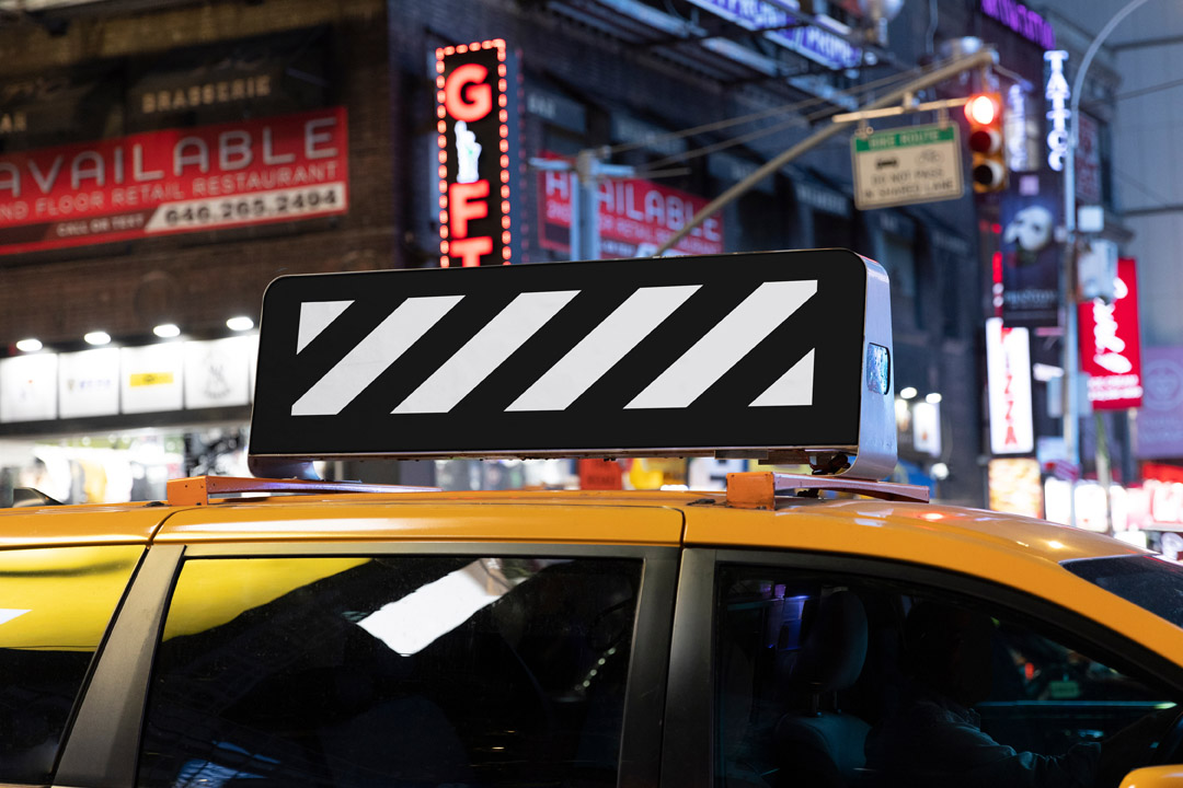 Hazard Mockups | Yellow Cab Mockup