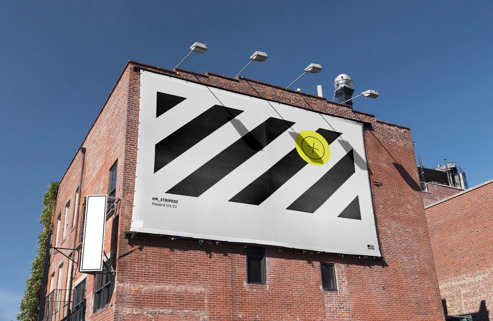 Hazard Mockups | Mesh Banner Mockup