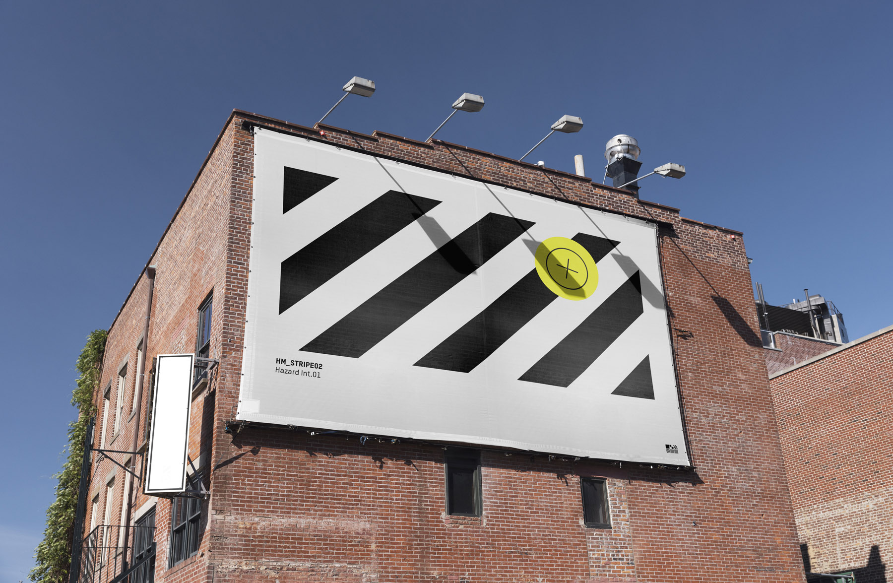 Hazard Mockups | Mesh Banner Mockup