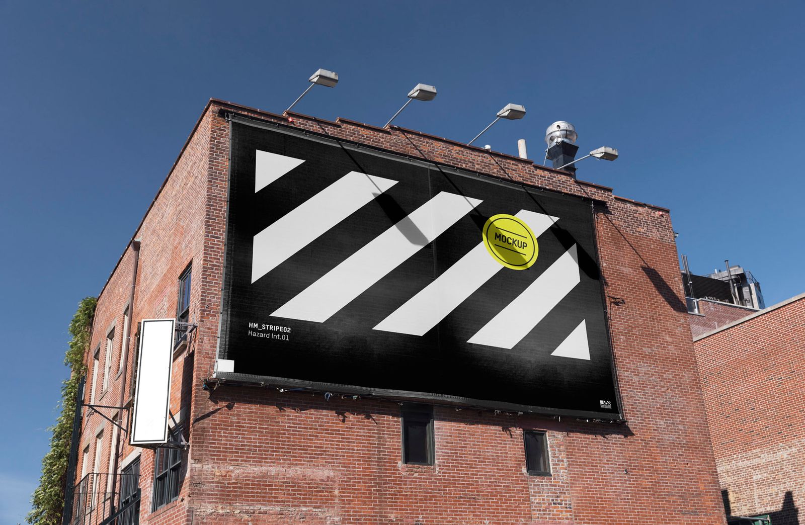 Hazard Mockups | Mesh Banner Mockup