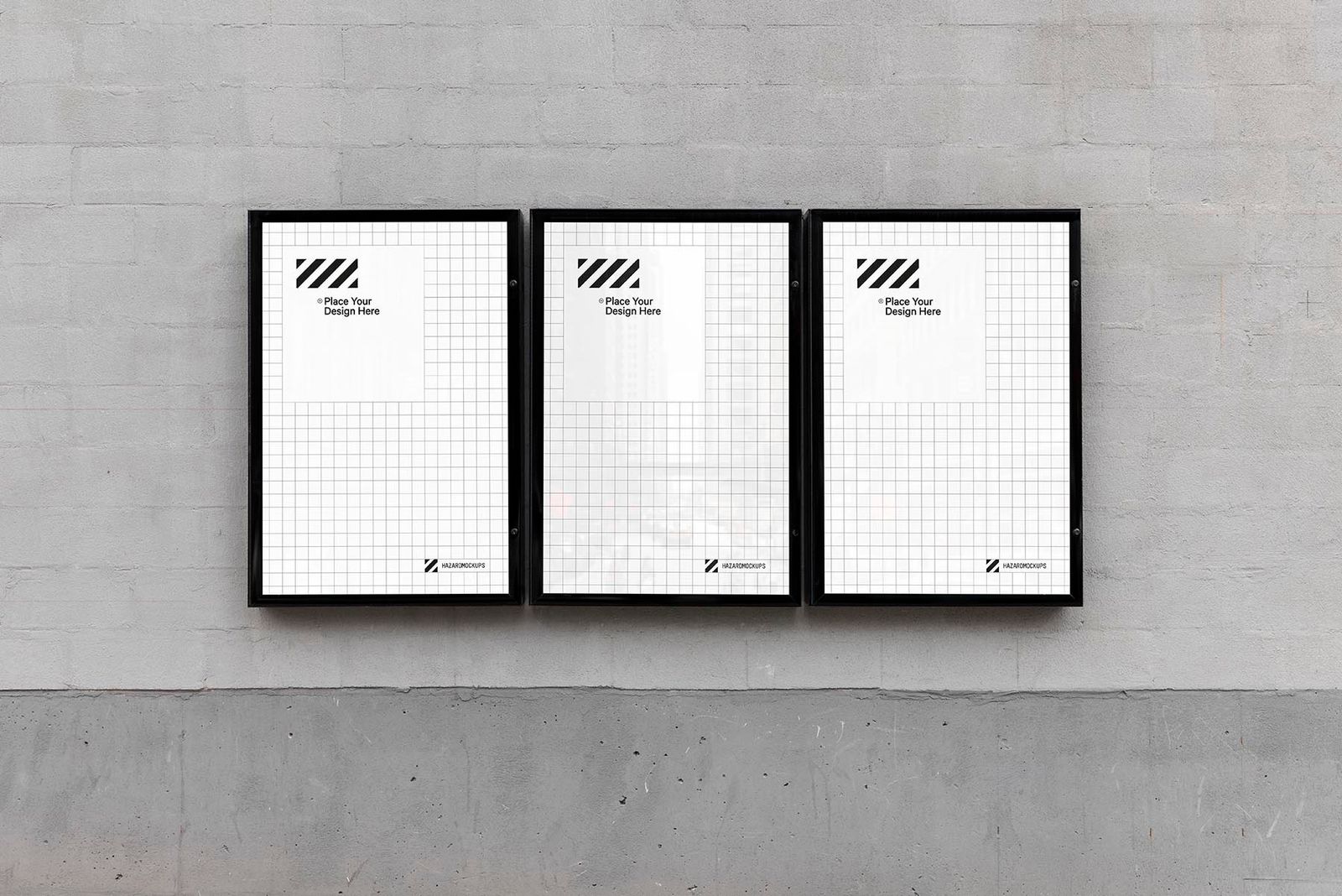 Hazard Mockups | Poster Screen Mockup