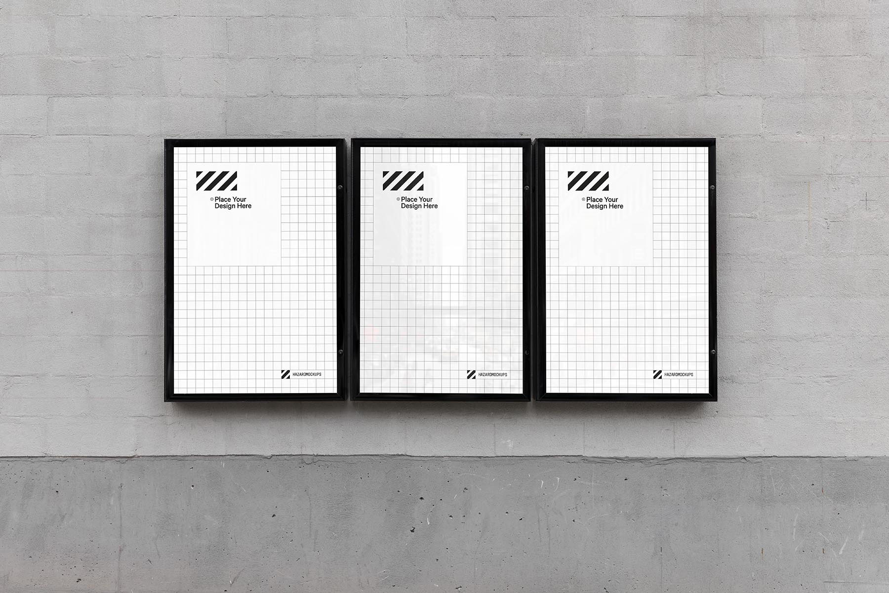 Hazard Mockups | Poster Screen Mockup