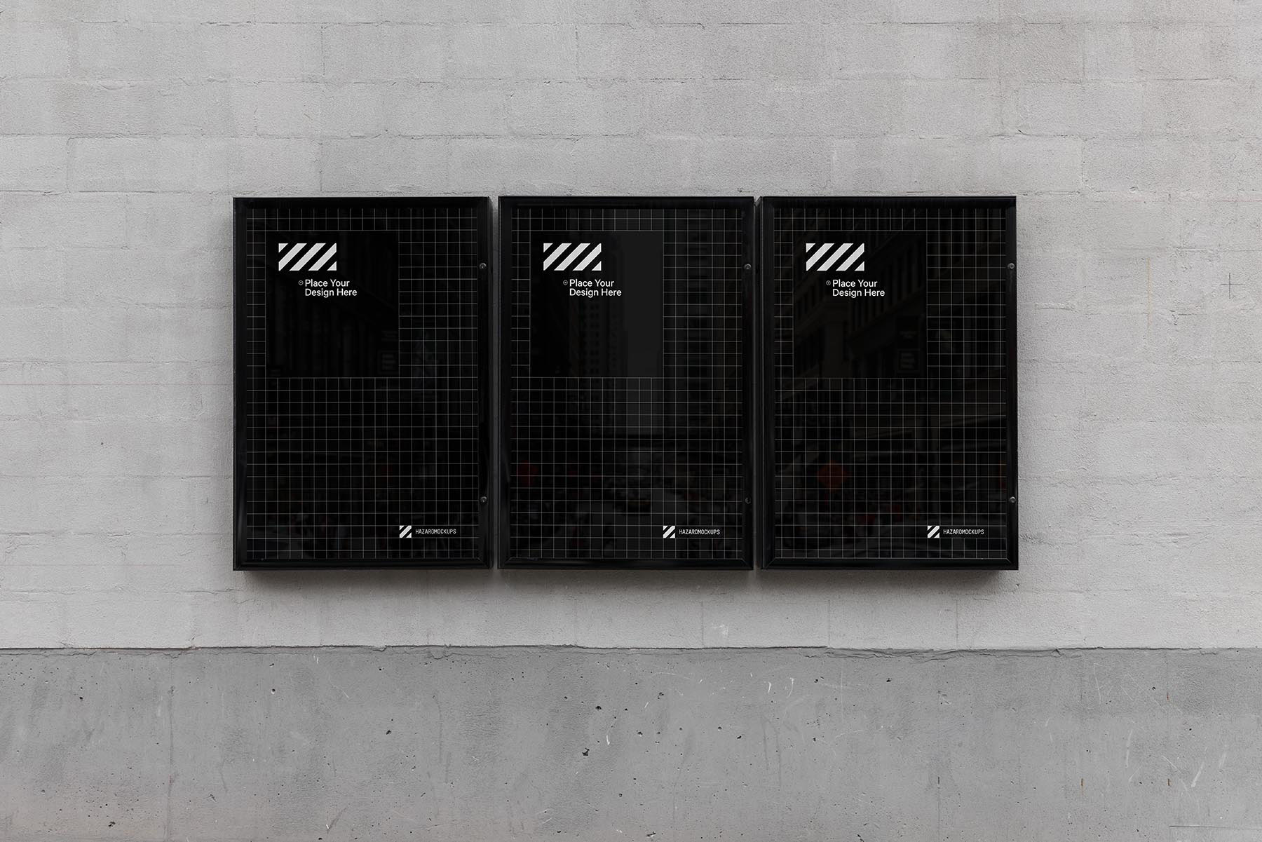 Hazard Mockups | Poster Screen Mockup