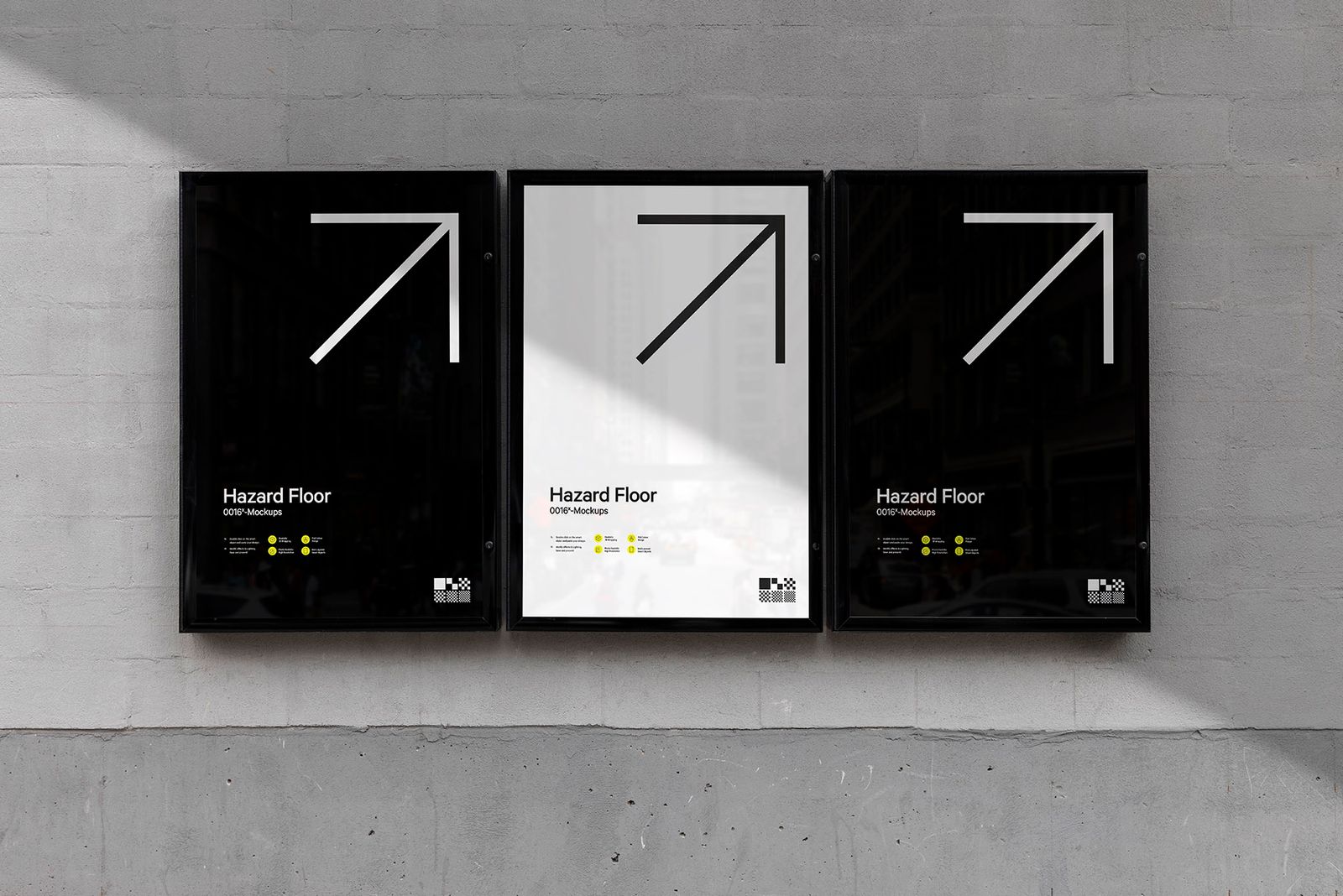 Hazard Mockups | Poster Screen Mockup