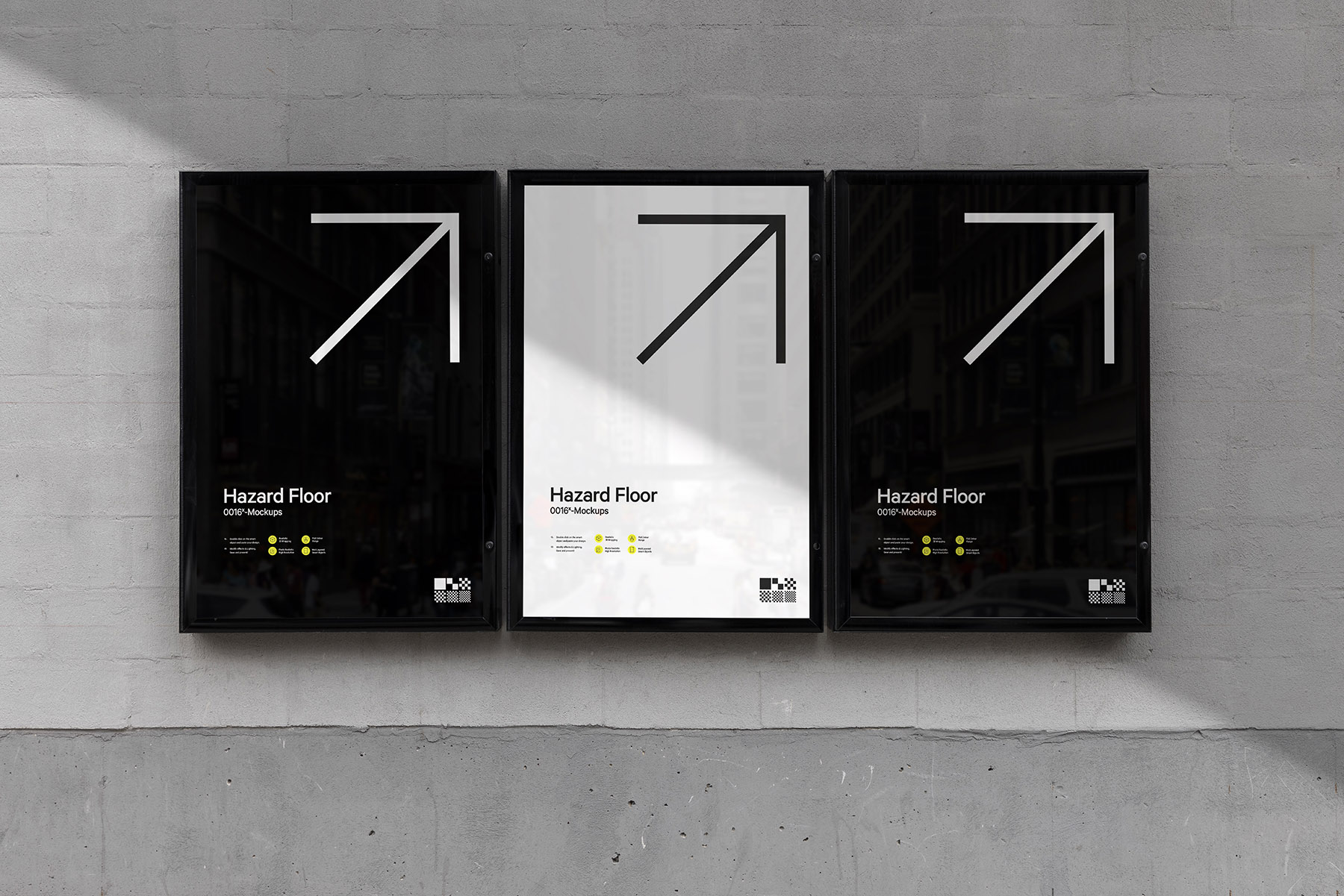 Hazard Mockups | Poster Screen Mockup