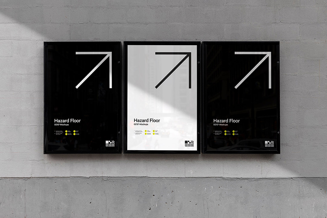 Hazard Mockups | Poster Screen Mockup