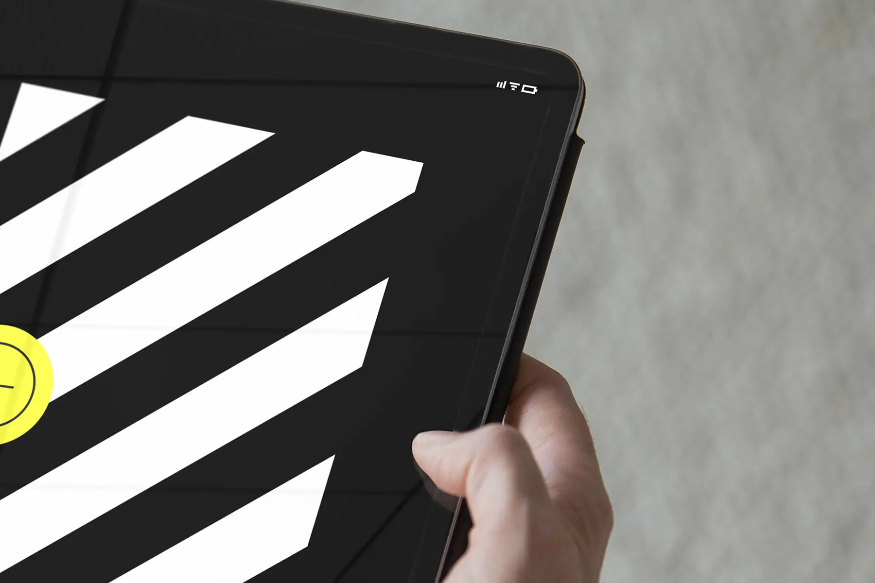 Hazard Mockups | Ipad Pro Portrait Mockup