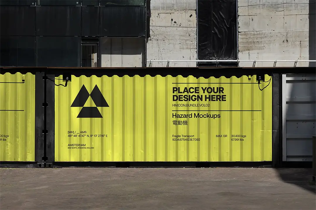 Hazard Mockups | 25x Construction Mockup Bundle Vol.02