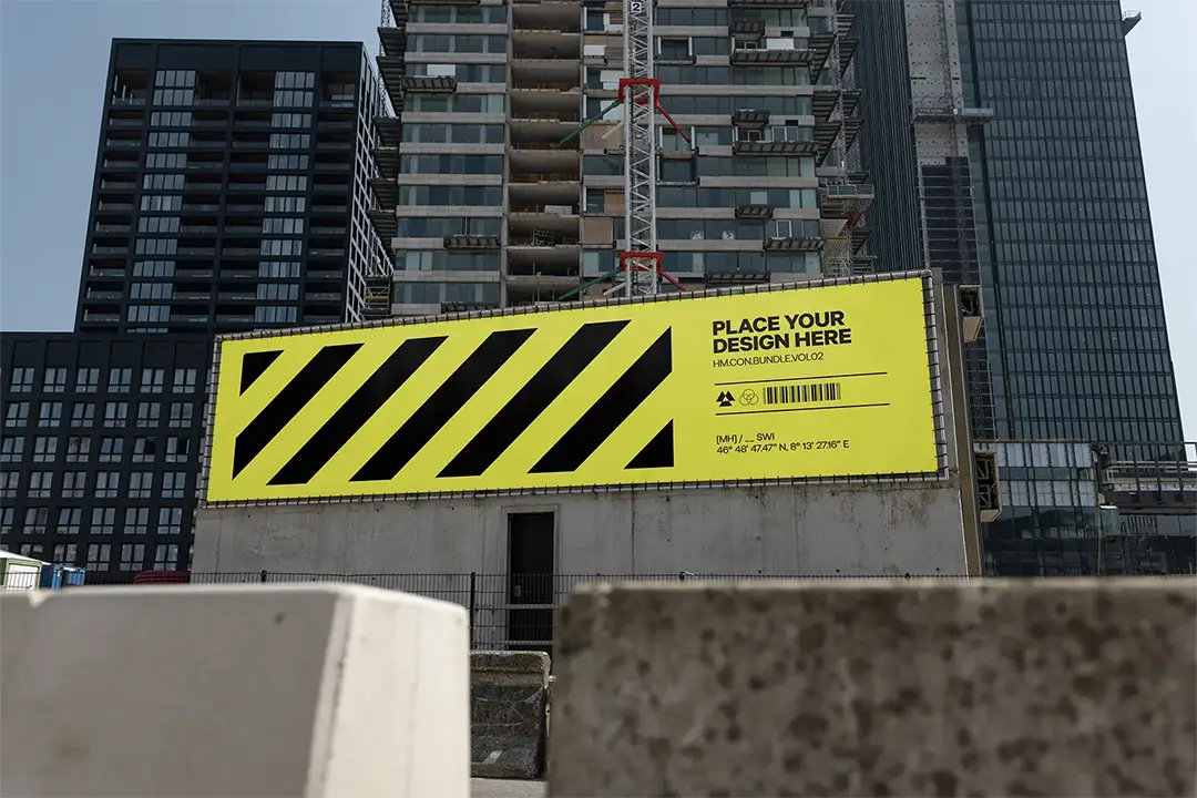 Hazard Mockups | 25x Construction Mockup Bundle Vol.02