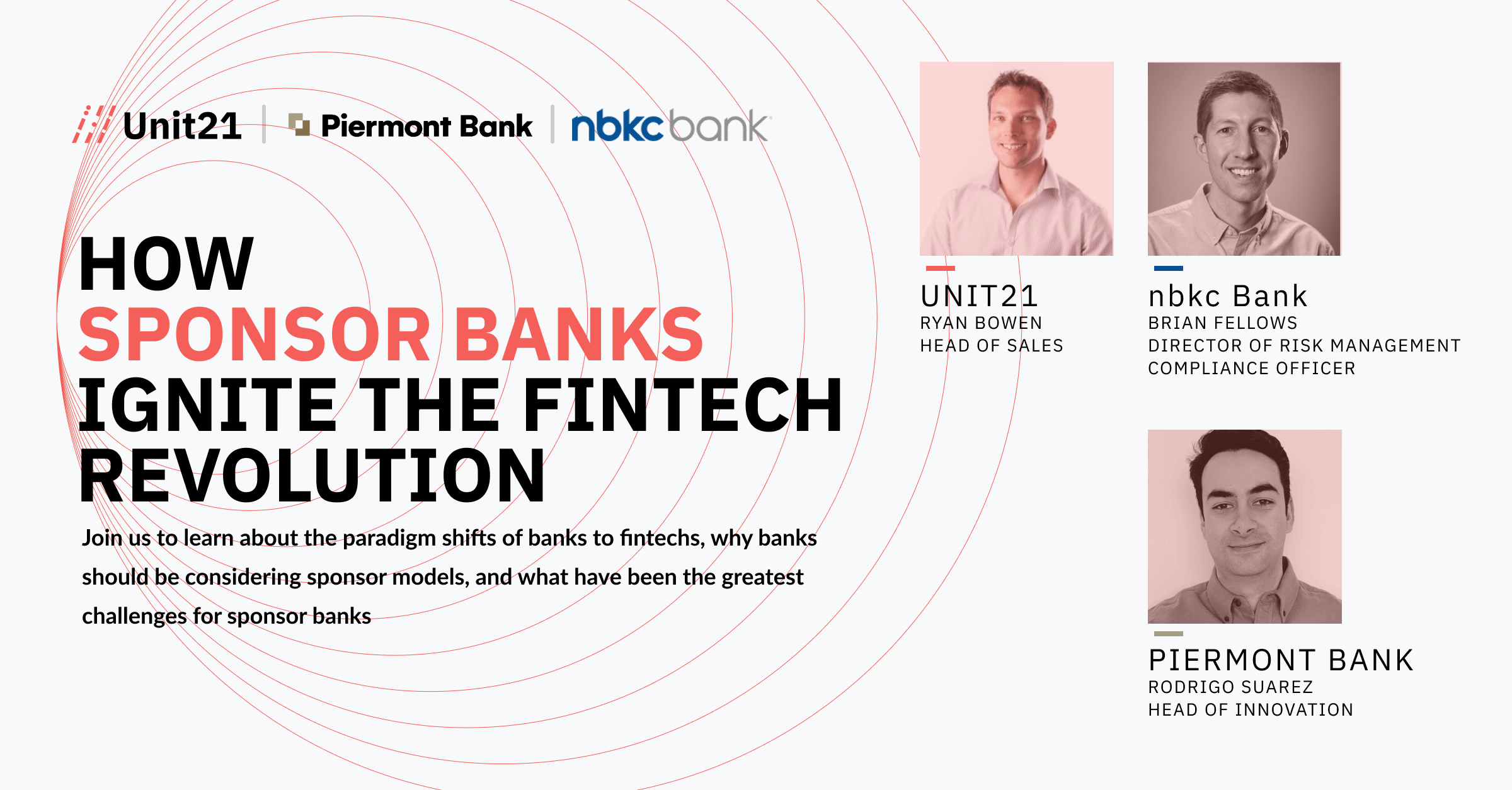 Webinar: How Sponsor Banks Ignite the FinTech Revolution