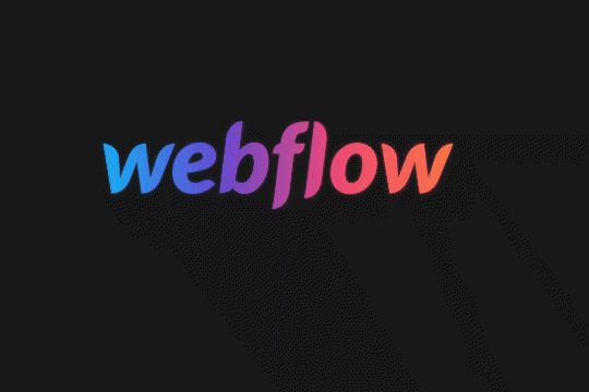 Glowing Text Effect Webflow Cloneable