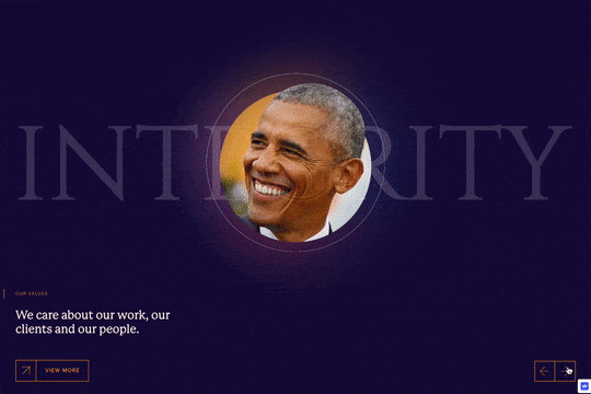 CMS Interactive Slider Webflow Cloneable